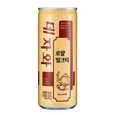 [Bundle of 2][Donga Otsuka] Tejava Royal Milk Tea Can 240ml / 동아오츠카 데자 ...