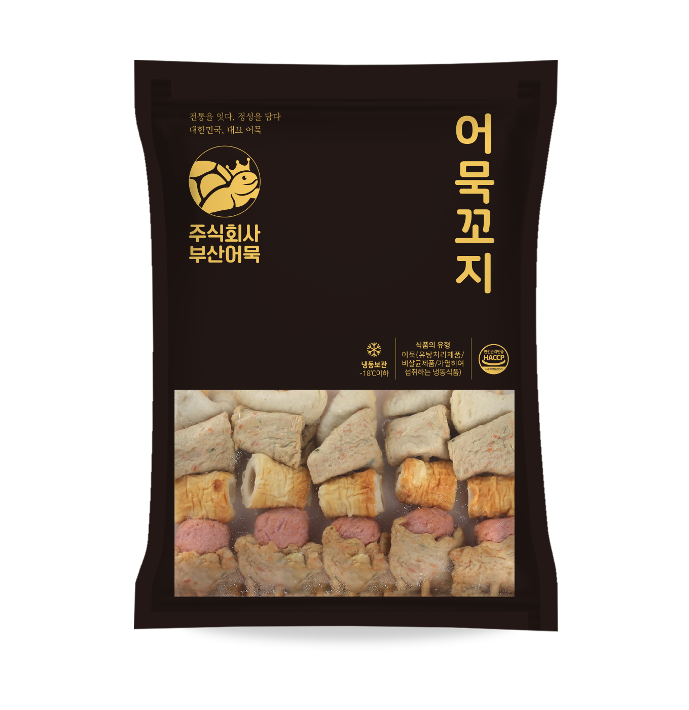 [K fish] Assorted Fish Cake Skewer (100g*10pack) / 수협 모듬어묵꼬치 (100g*10개 ...