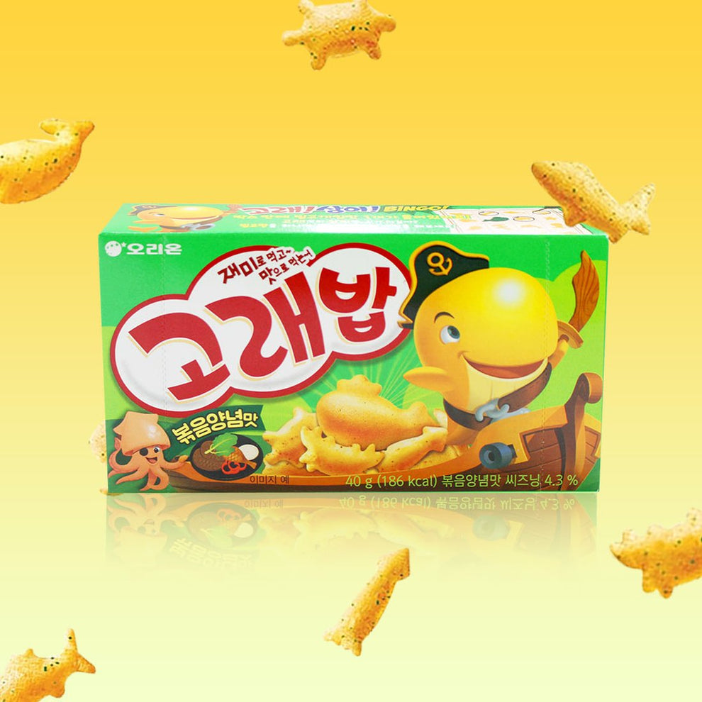 Orion Goraebab Fried Sauce Flavour 46g/오리온 고래밥 볶음양념맛 46g – leemart