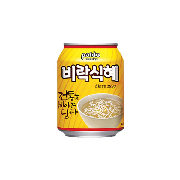 [Paldo] Rice Punch Juice 238ml x 12cans / 팔도 비락 식혜 238ml x 12캔 – leemart